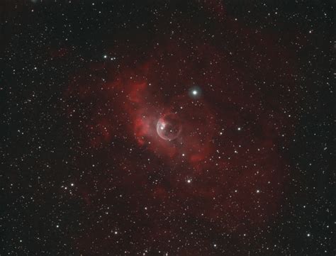 Ngc 7635 The Bubble Nebula In Cassiopeia 26082019 Adams Astrosite