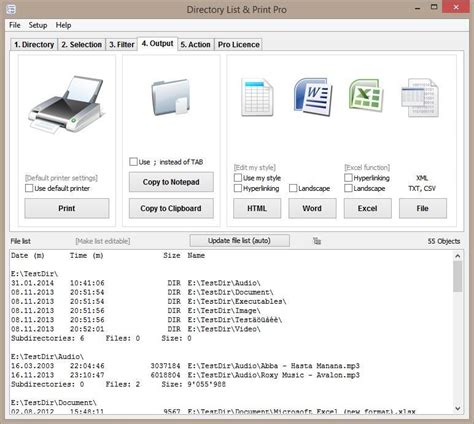 Windows Directory List And Print Free Kopprod
