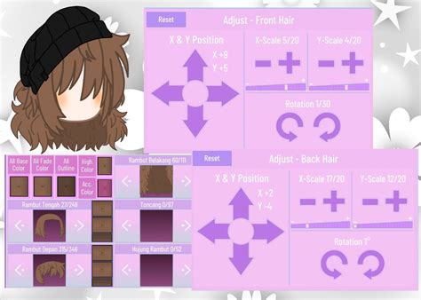 Gacha Club Hair Idea Gambar Kawaii Gambar Gambar Anime