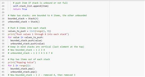 Solved Push A String Into The Stack Pop Out The Content