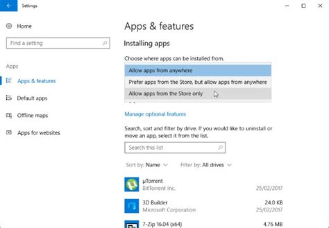 How To Block The Installation Of Non Windows Store Apps In Windows BetaNews