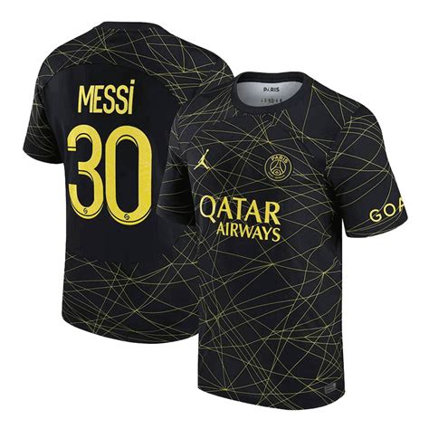 2022 2023 Psg Messi 30 Fourth Soccer Jersey Team Soccer Jerseys