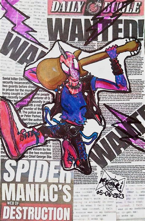 Spider Punk Hobie Brown By Carnege1111exe On Deviantart