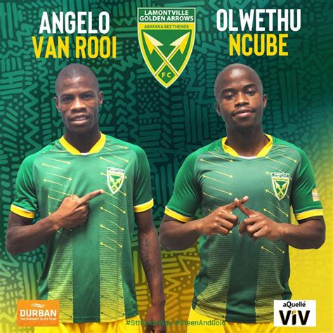 Lamontville Golden Arrows Signed Angelo Van Rooi From Hungry Lions Fc Thamisoccer