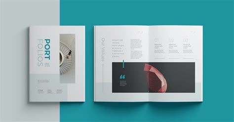 Portfolio Print Templates Ft Annual And Portfolio Envato Elements