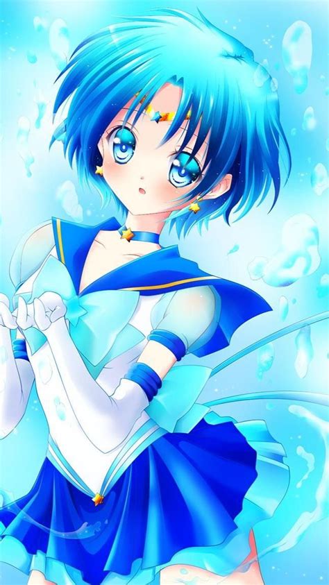 Kawaii Sailor Moon Sailor Mercury Sailor Mini Moon Anime