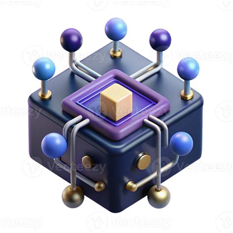 Impressive Abstract A Quantum Computer Processing Complex Data Glowing Qubits Suspended In A