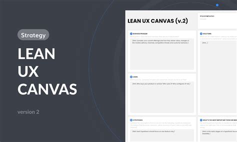 Lean Ux Canvas [v2] Figma