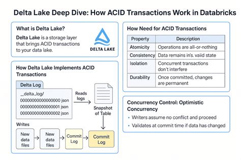 Delta Lake Deep Dive How Acid Transactions Work In Databricks