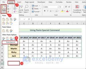 How To Transpose Rows To Columns In Excel 6 Quick Methods