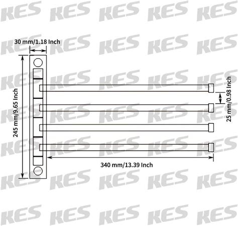 Stainless Steel 4 Arm Bathroom Swing Hanger Towel Rack Holder Wall Mount Brushed Finish Buy