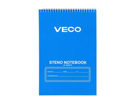 Veco Steno Notebook 60 Leaves 6x9 Office Warehouse Inc