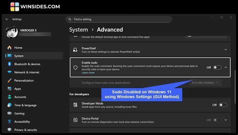 How To Enable Sudo Command On Windows 11