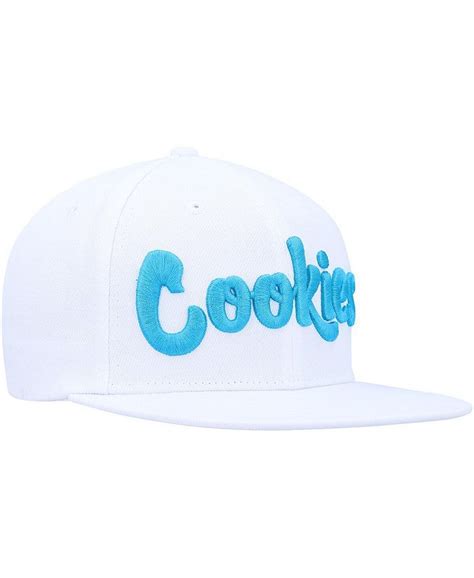 Cookies Clothing Mens White Original Logo Snapback Hat Macys