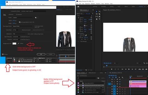 Solved Chroma Key Looks Good In After Effects But Bad Bac Adobe