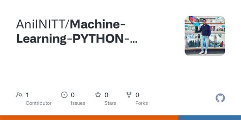 Github Anilnittmachine Learning Python Assignment