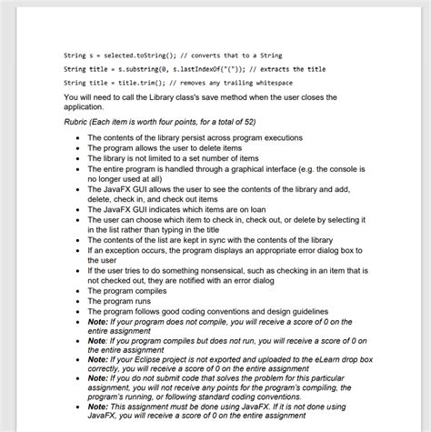 Solved Aa Final Project Improved Javafx Gui Personal