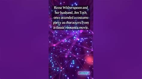 Reese Witherspoon Reesewitherspoon Interesting Coupleshorts Youtube