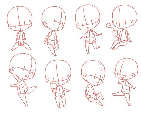 Drawing Pose Reference Chibi At Renee Andrzejewski Blog