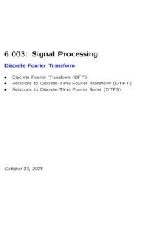 Discrete Fourier Transform Discrete Fourier Transform Pdf PDF PRO