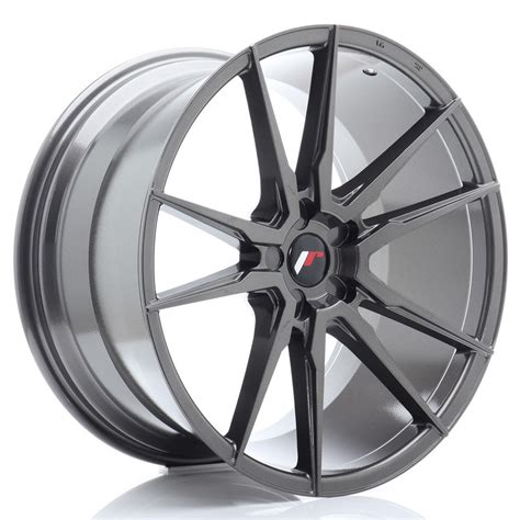 Japan Racing Jr Wheels Jr21 21x11 Et15 55 Custom Pcd Hyper Gray Jdm