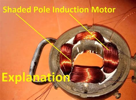 Shaded Pole Induction Motor Circuit Diagram