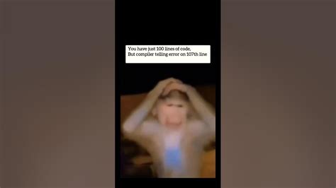 When Compiler Telling Error Coding Memes Programming Shorts Ai Codingmemes Viralvideo
