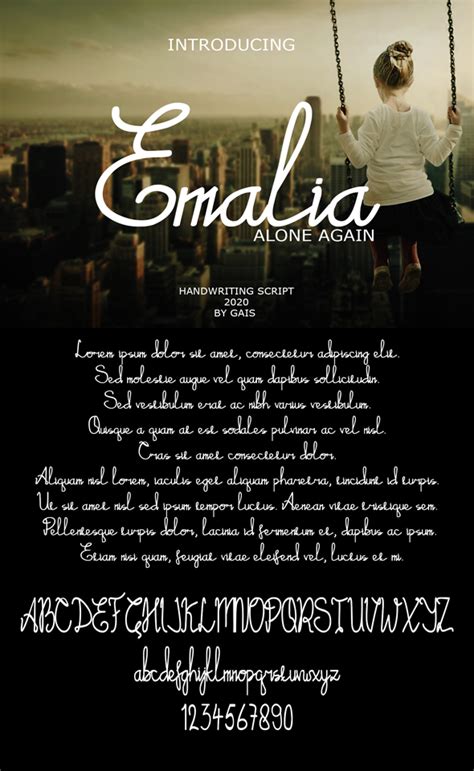 Emalia Script Abstract Fonts Download Free Fonts