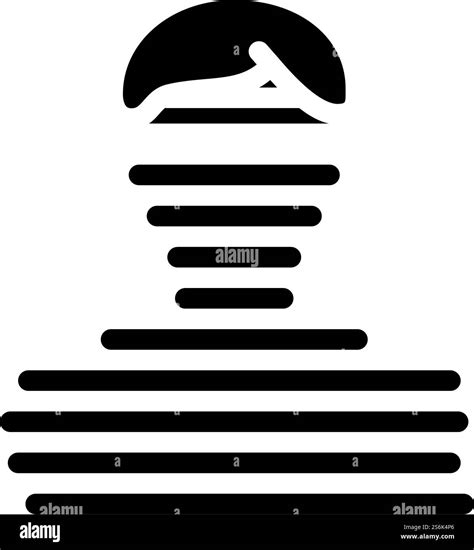 Client Digital Portrait Kyc Glyph Icon Vector Client Digital Portrait Kyc Sign Isolated