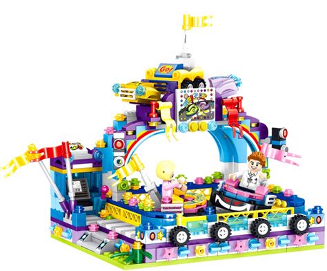 Miniso ასაწყობი სათამაშო გასართობი პარკი 569 ნაწილი Veli Store