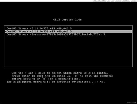 centos9 stream 设置默认启动内核 grubby default kernel csdn博客