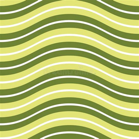 Seamless Pattern With Abstract Waves Lines Background Vector Illustration Stock Vector