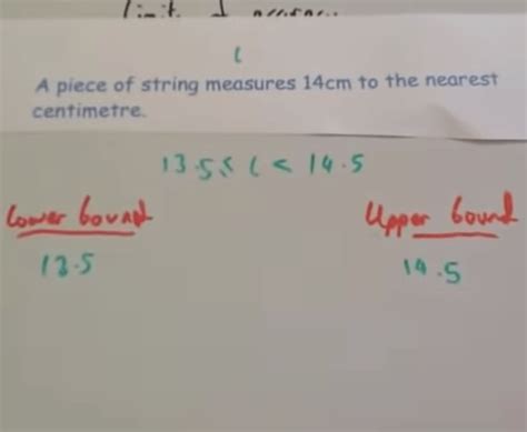 Lower And Upper Bounds Video Corbettmaths