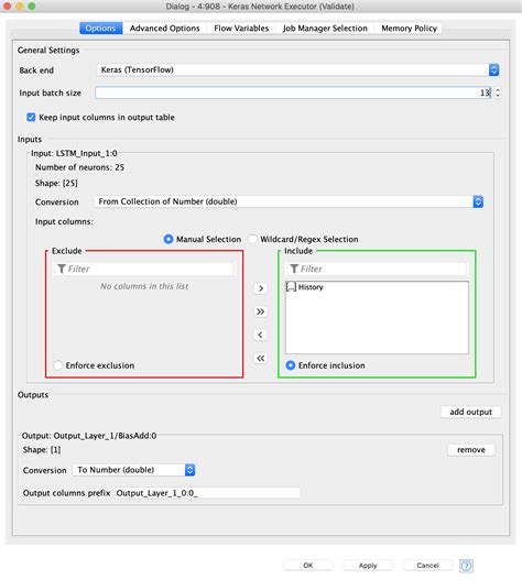 Lstm With Time Series Data Knime Extensions Knime Community Forum