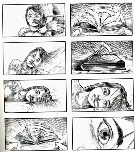 Storyboard Drawing Sketches Animation Storyboard