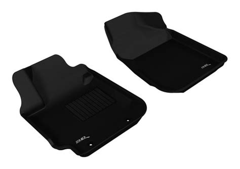 3d Maxpider Kagu Floor Liner Mats Black 1st Row For Toyota Matrix 2003