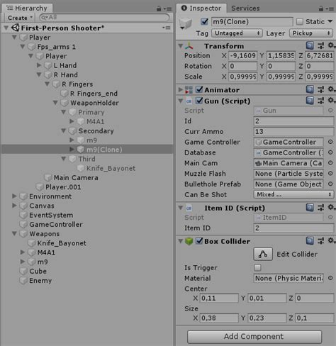 reloading problem r unity3d