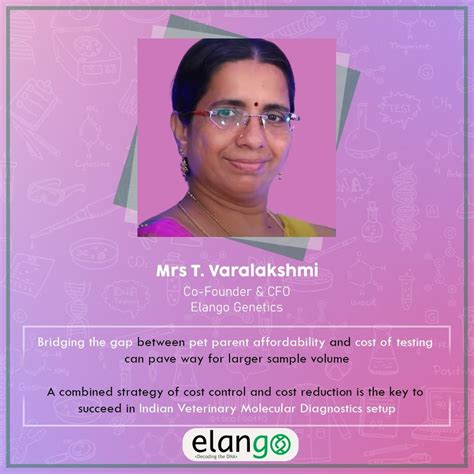 Elango Genetics Pvt Ltd On Linkedin Veterinarydiagnostics