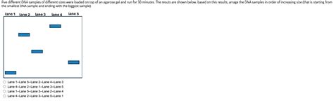 The Smallest DNA Sample And Ending With The Biggest Chegg Com