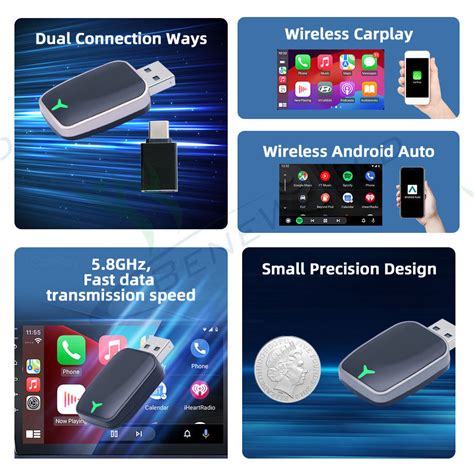 Best Buy Carplay Wireless Adapter Universal Car Usb Adapter Wireless