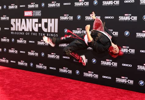 Marvel Shang Chi Hollywood Premiere Best Reactions Photos Memes