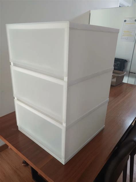 3단 플라스틱 서랍장 당근 중고거래