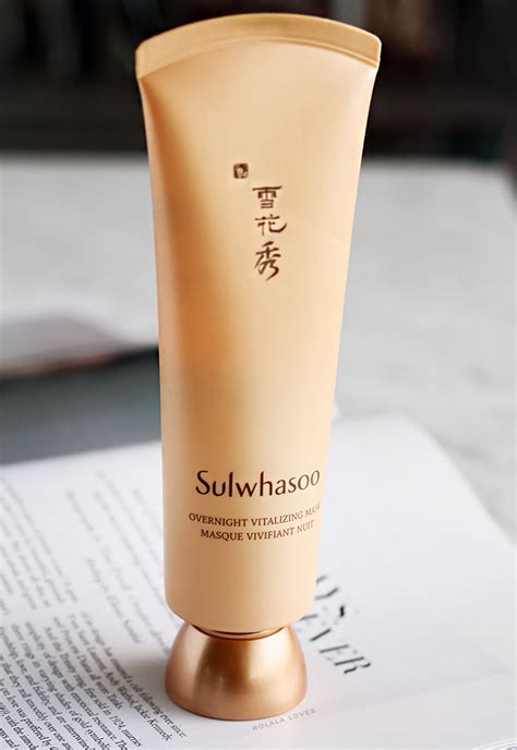 Sulwhasoo Overnight Vitalizing Mask | rolala loves