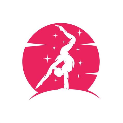 Gymnastics Logo Vector Art Icons And Graphics For Free Download