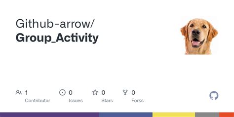 github github arrow group activity