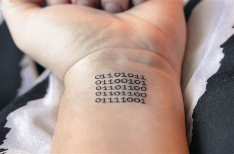 Binary Tribal Tattoos Binary Tribal Tattoos