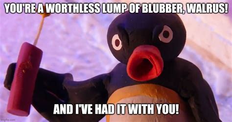 Angry Pingu Imgflip