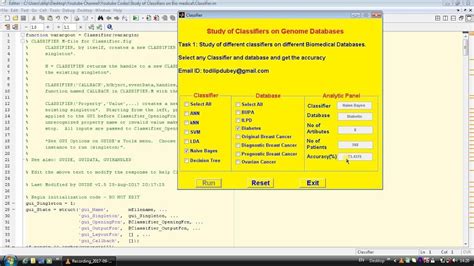 Svm Optimization Using Ga And Stydy Of Classifiers On Biomedical
