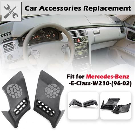 2pcs For Mercedes Benz W210 E320 E430 E300 E420 Dash Vent Speaker