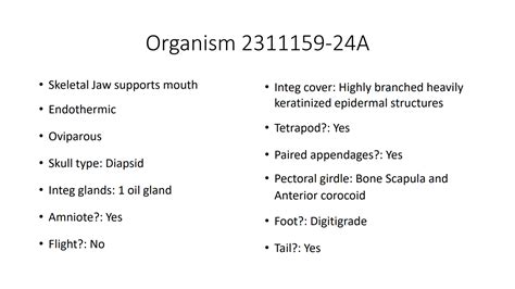 Solved Organism 2311159 24a ﻿skeletal Jaw Supports Mouth